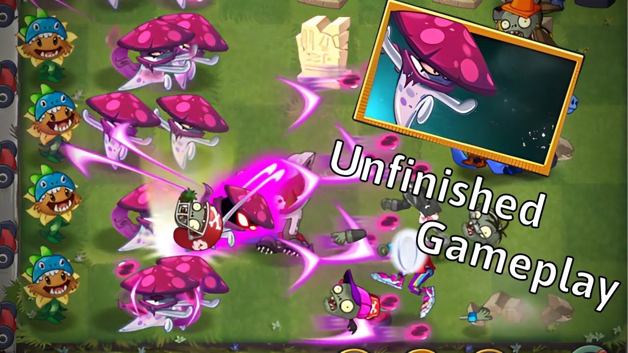 PvZ2 10.4.1 Nightcap Unfinished Gameplay I PvZ2 10.4.1 New Plant Sea ...