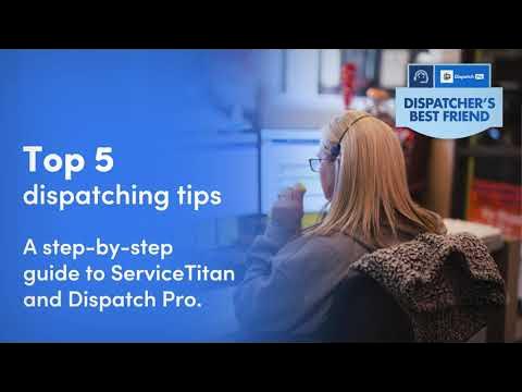 Top 5 Tips for Maximizing ServiceTitan’s Dispatch Board Tools & Dispatch Pro - YouTube