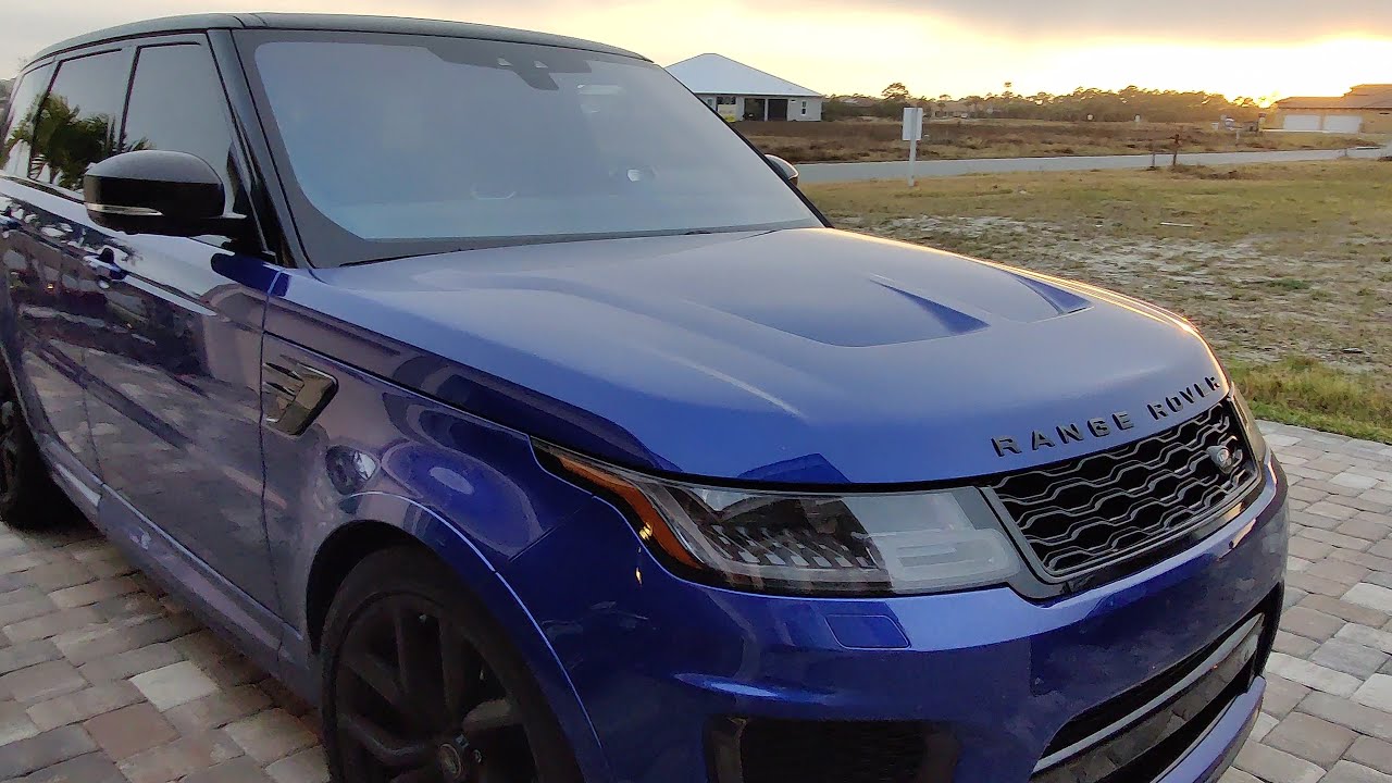 Soft Spoken Tour & Night Drive in 2020 Land Rover Range Rover Sport SVR ...