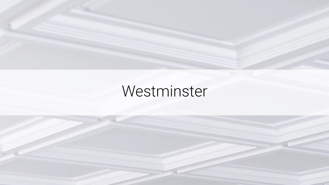 Westminster Ceiling Tiles - YouTube