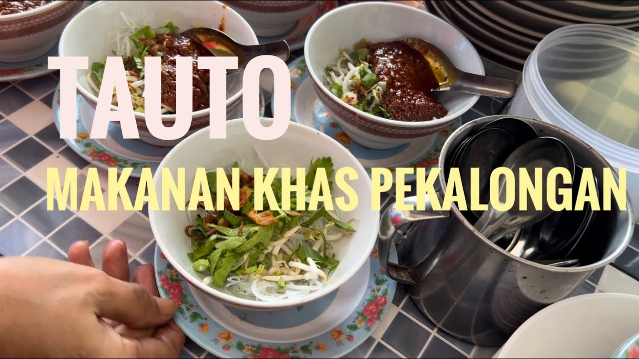 Makanan khas Pekalongan - megono tauto. - YouTube