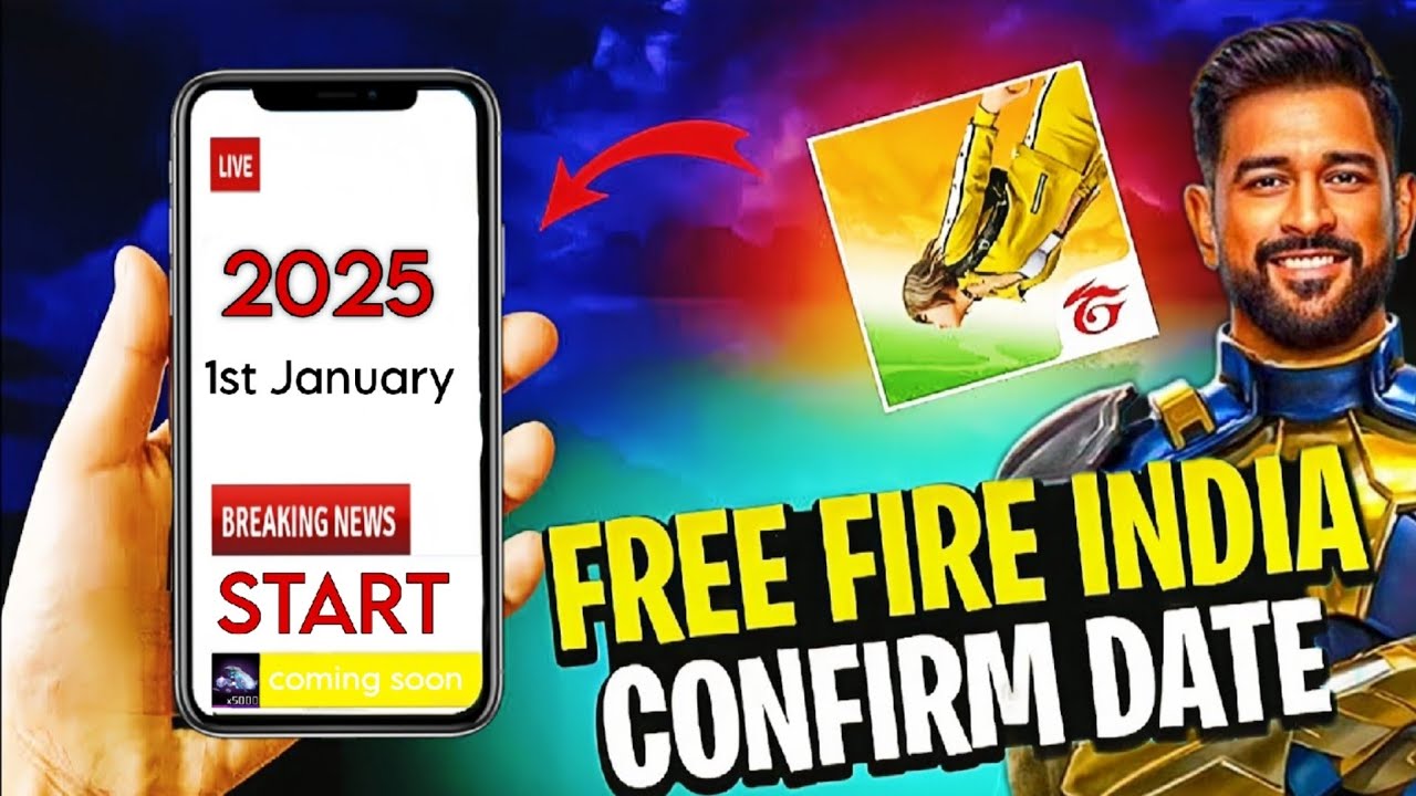 FREE FIRE INDIA LAUNCH IN 2025 | HOW TO DAWNLOD FREE FIRE INDIA | free ...