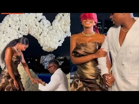 JUMA JUX PROPOSES TO HIS NIGERIAN GIRLFRIEND PRISCILLA OJO - YouTube
