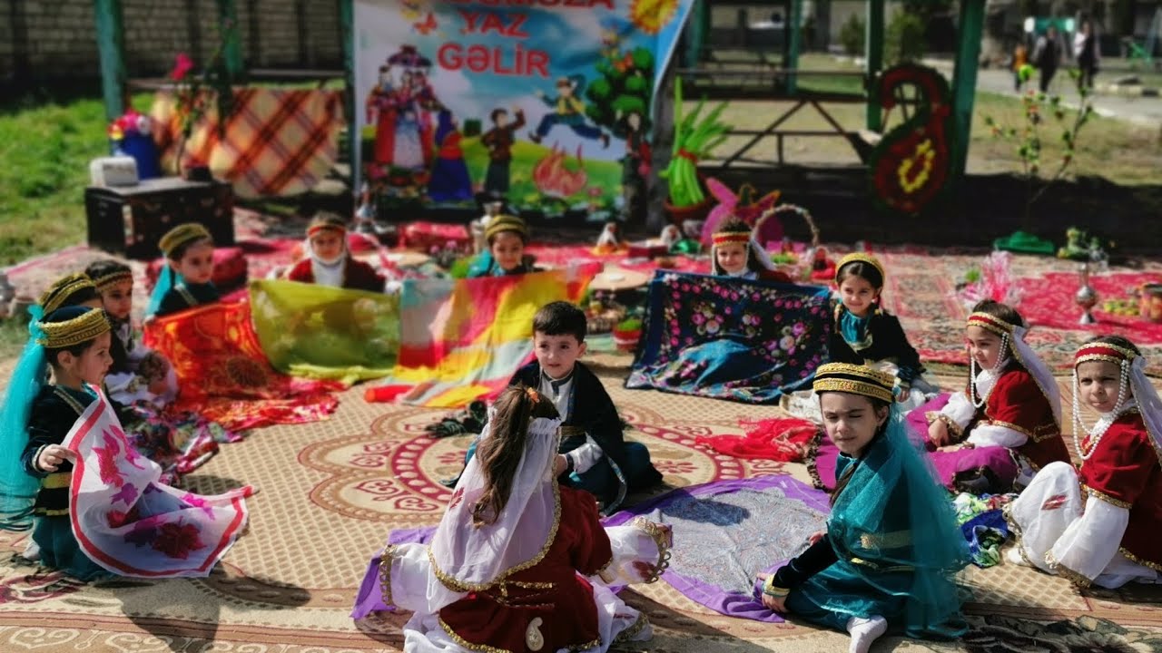 Gence seher 39 sayli korpeler evi usaq bagcasi "Novruz bayramı ...