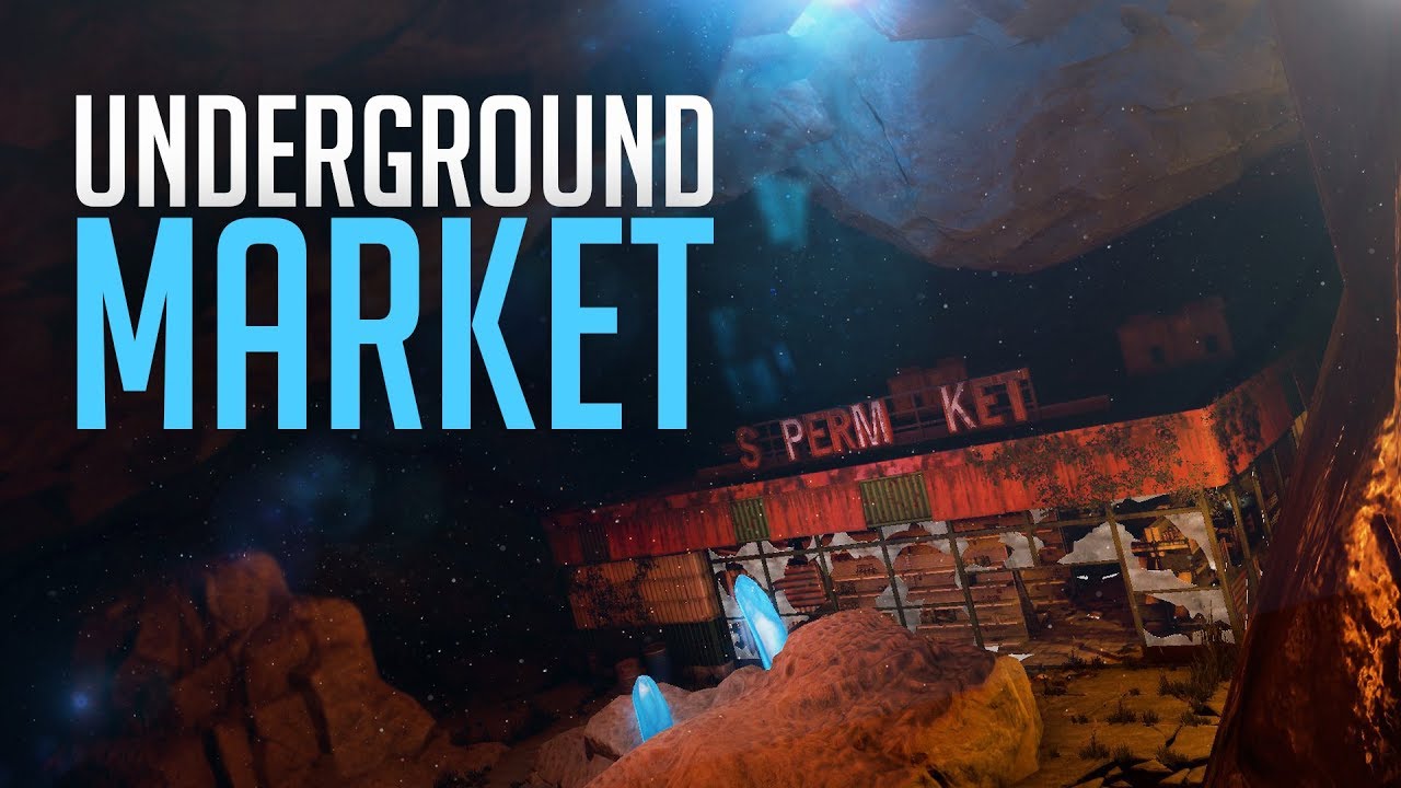 UNDERGROUND SUPERMARKET LOCATED! - Rust Duo - YouTube