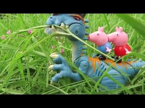 Развивающий мультик Динозавр Джорджа и свинка Пеппи - YouTube
