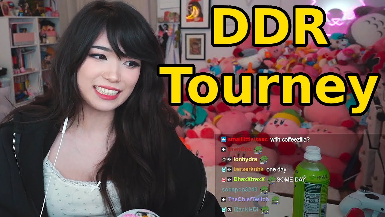 Emiru announces DDR Tourney - YouTube