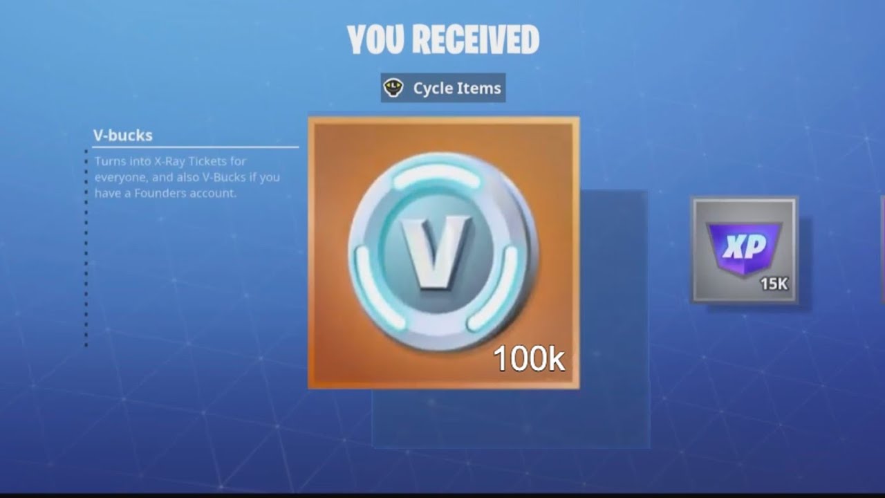 I've earned over 100,000 V-bucks playing this in Fortnite - YouTube