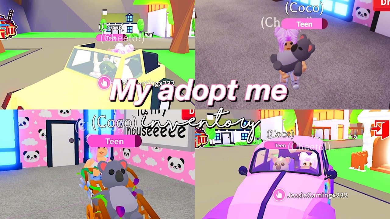 Adopt Me What’s In My Inventory! | Pets, Vehicles and Strollers! - YouTube