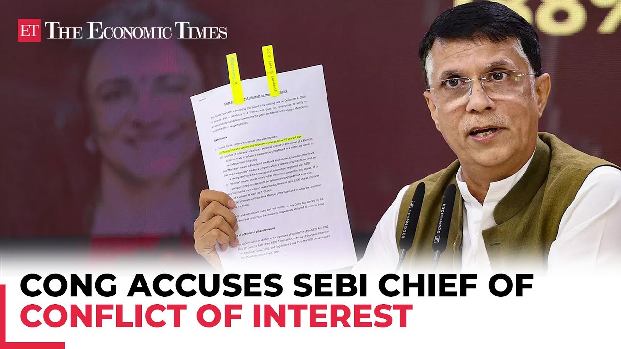 SEBI chief earned crores via her advisory firm Agora Pvt Ltd: Congress ...