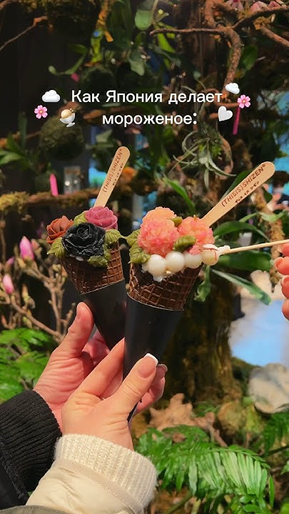 Как вам такое искусство🌸🍨 путе кругосветка япония еда путешествия