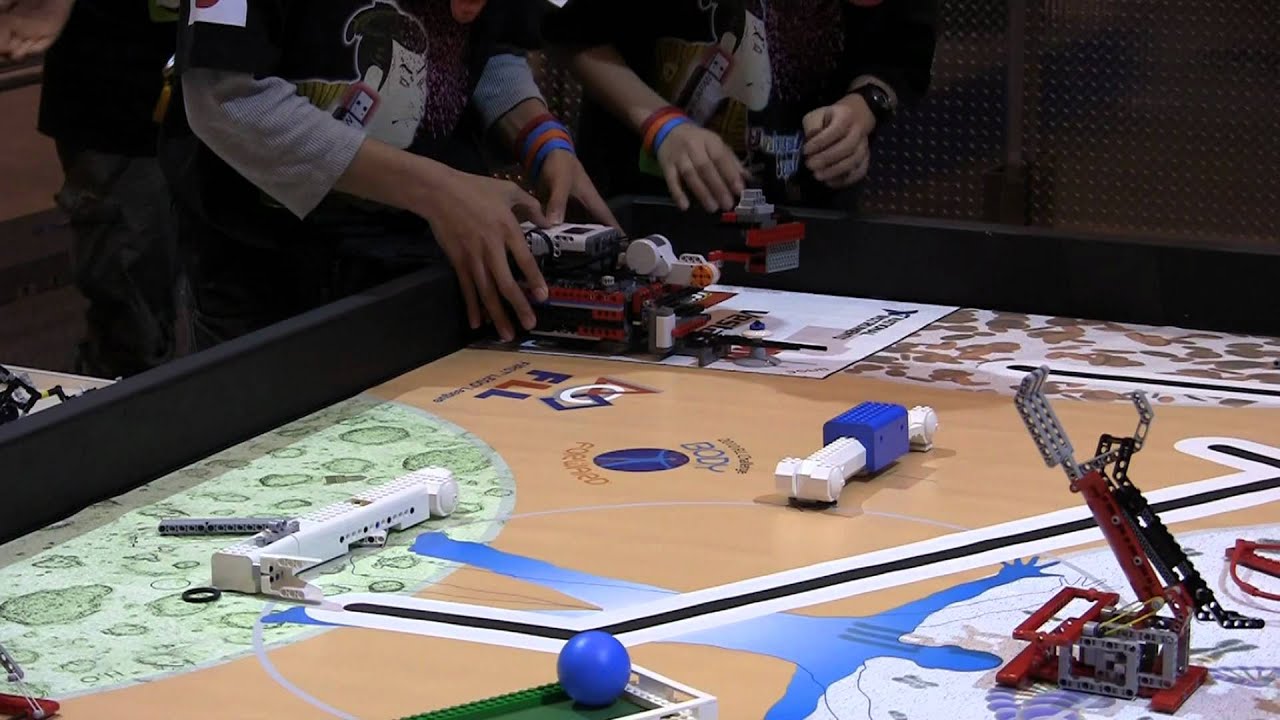 FIRST LEGO League World Festival Match - Japan - YouTube