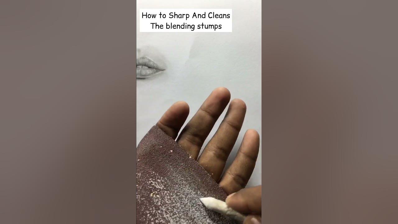 How To Sharp Blending Stump drawing shorts YouTube how-to-sharp-blending-stump-drawing-shorts-youtube