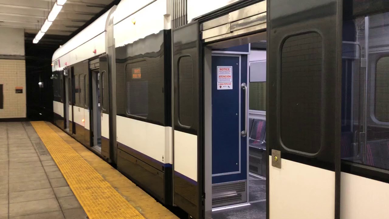 NJT Newark Light Rail train at Warren Street/NJIT 1/30/19 - YouTube