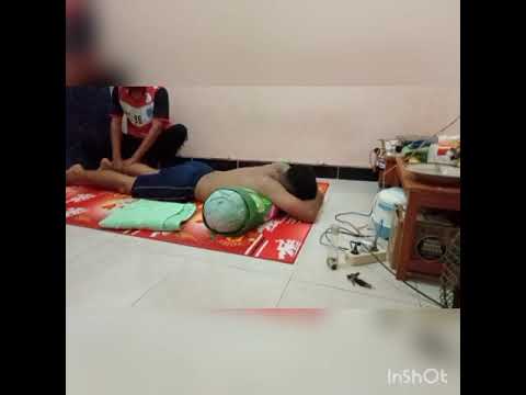 massage  : tungkai ,pantat , punggung