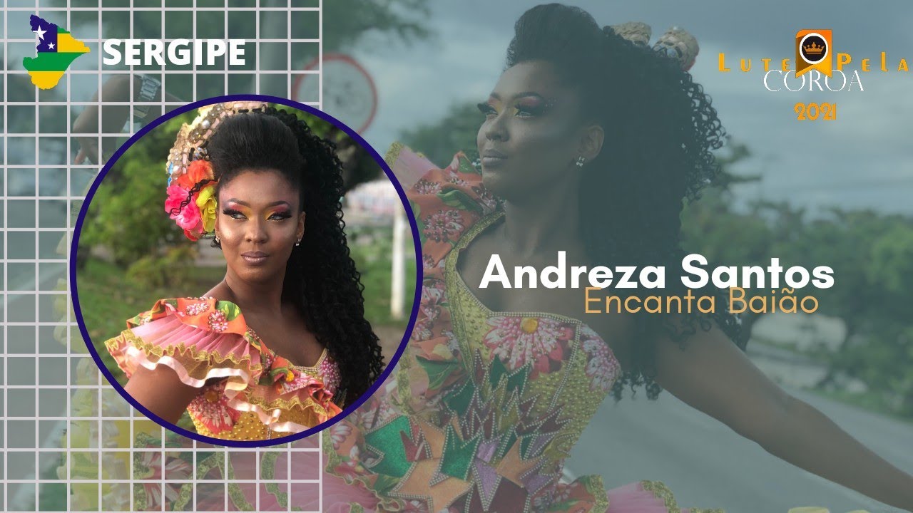 ANDREZA SANTOS - Encanta Baião (Round 4 Concurso Lute Pela Coroa 2021) - YouTube