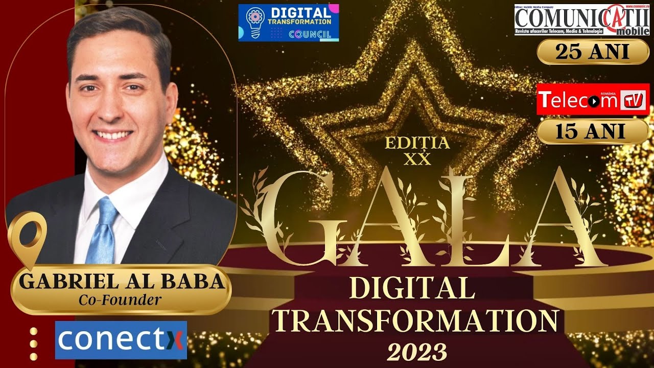 Gabriel AL BABA-ConectX @ GALA DX: Aducem în premieră pe agenda publică ...