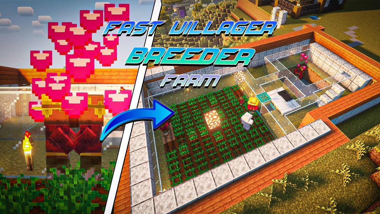 Villager Breeder Farm in Minecraft Survival 1.21.3 #viralvideo - YouTube