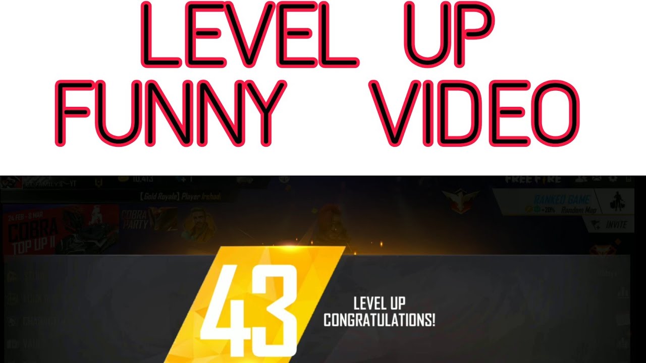 LEVEL UP FUNNY 😭😜😅 - YouTube
