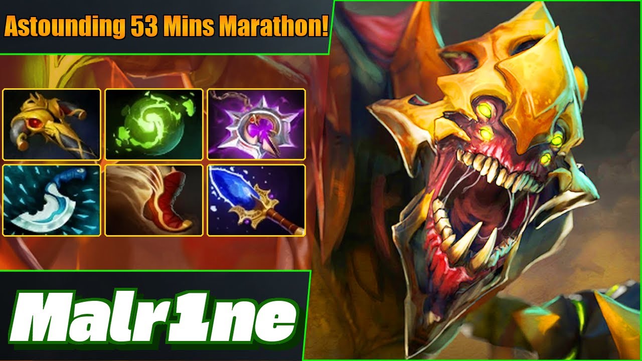 Malr1ne Sand King Mid ⚡ Mega 53 Mins Marathon! Dota 2 DotaPulse ...