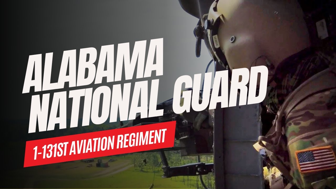 Alabama National Guard’s 1-131 Aviation Regiment conducts aerial ...