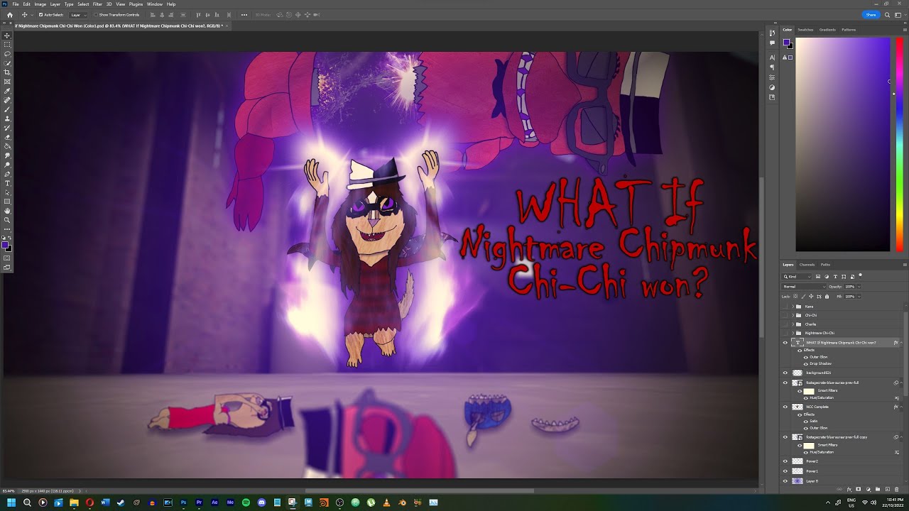 The Chi-Chiverse What If #4: What if Nightmare Charlie Won? (Speed Draw ...