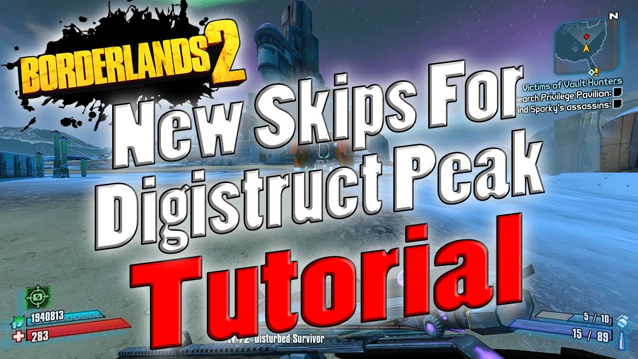 Borderlands 2 | New Skips For All OP Levels At Digistruct Peak (No ...