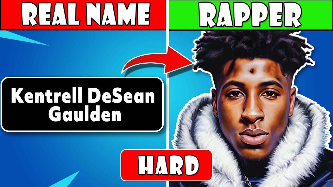 🎵 Guess The Rapper By Their Real Name👌| Hard Rap Quiz (99.9% Will Fail ...