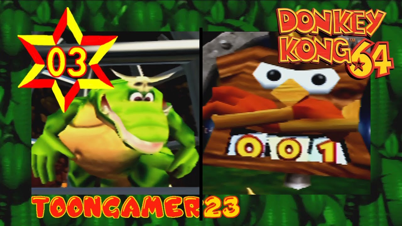 Let's Play Donkey Kong 64 Part 3 - K.Lumsy's Dillema/B.Locker's Price ...