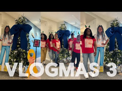 VLOGMAS 3 ..VOLUNTEERING TO HELP DECORATE THE CHRISTMAS TREE FOR MAYLA ...