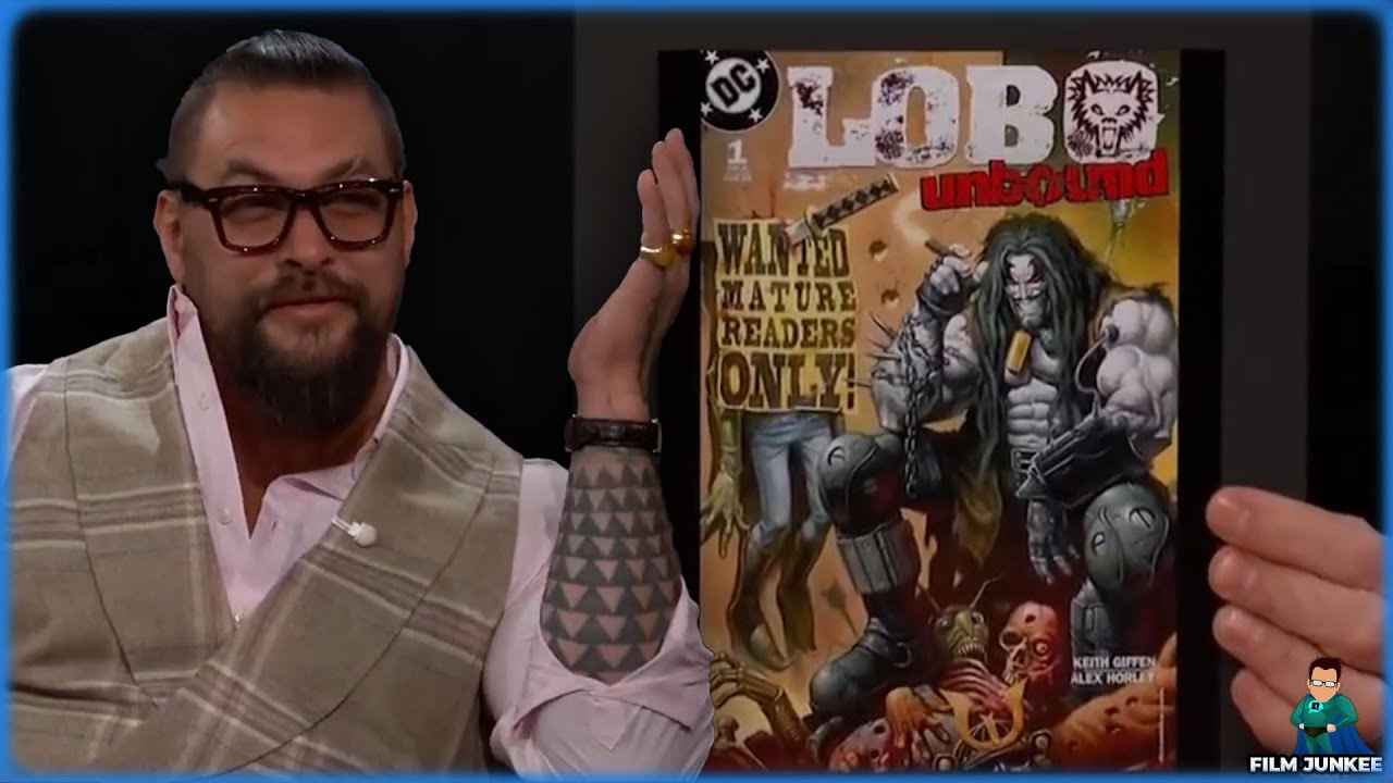 Jason Momoa TALKS LOBO on Jimmy Kimmel Live - YouTube