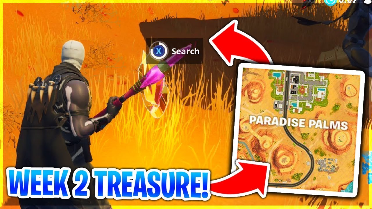 WEEK 2 CHALLENGE TREASURE 'Search Between an Oasis, Rock Archway, And ...