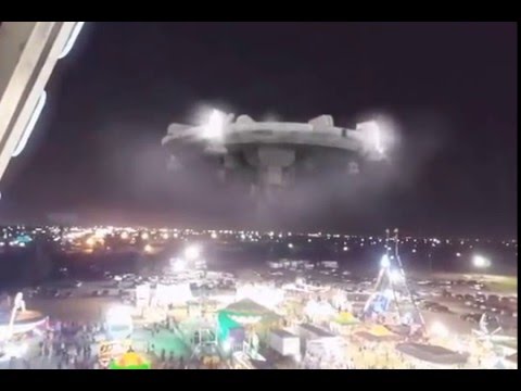 UFO over carnival... - YouTube