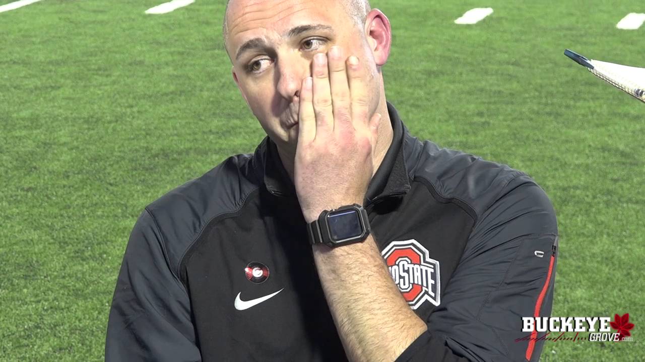 Zach Smith wraps up Ohio State's spring practice in WR room - YouTube