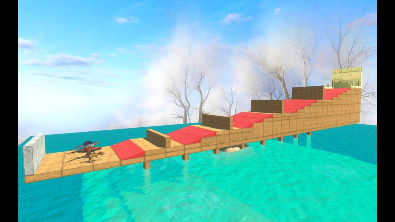 Difficult and uphill bridge crossing race !!! - YouTube