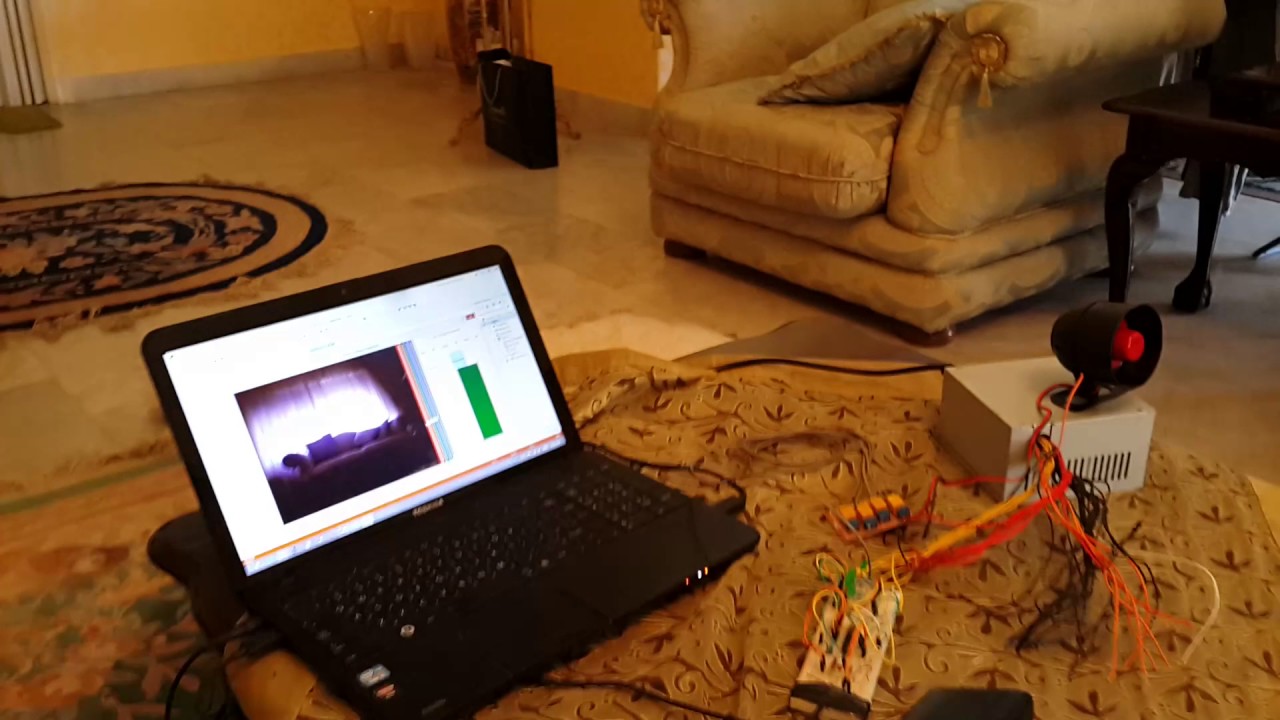 Kinect security system - YouTube