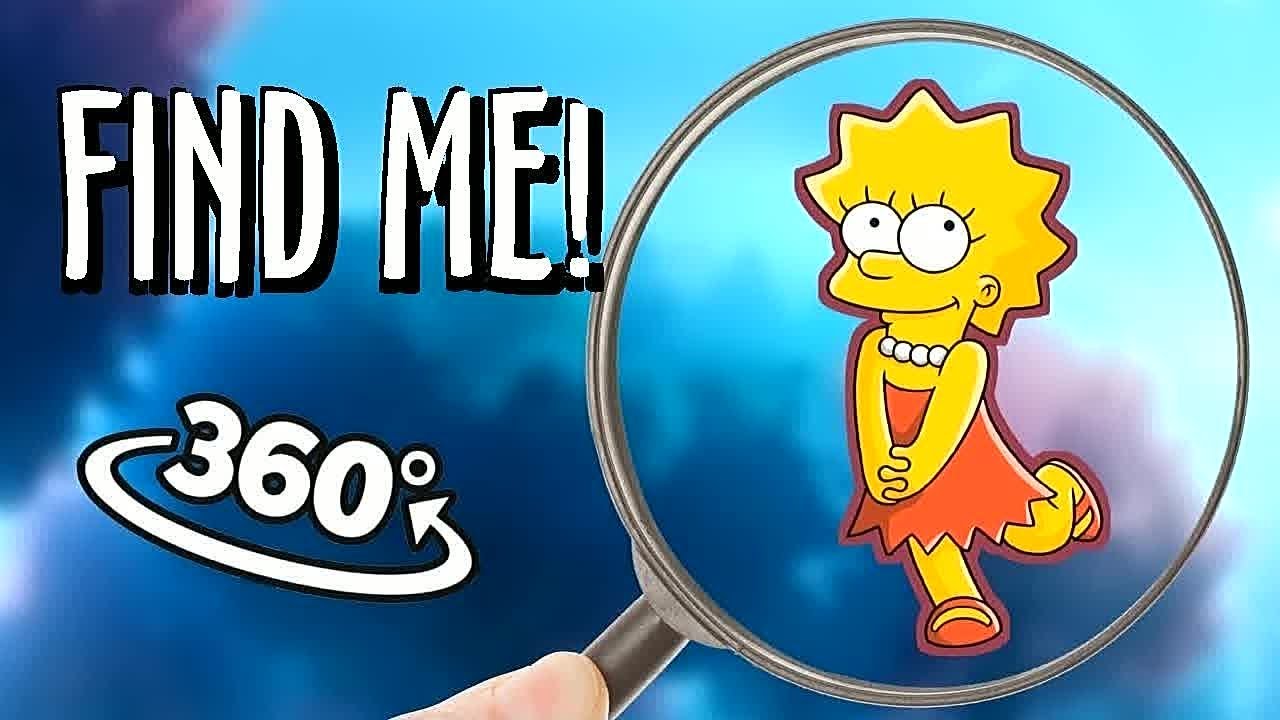 VR 360° 4K Hide & Seek Challenge: Can You Find Lisa Marie Simpson ...