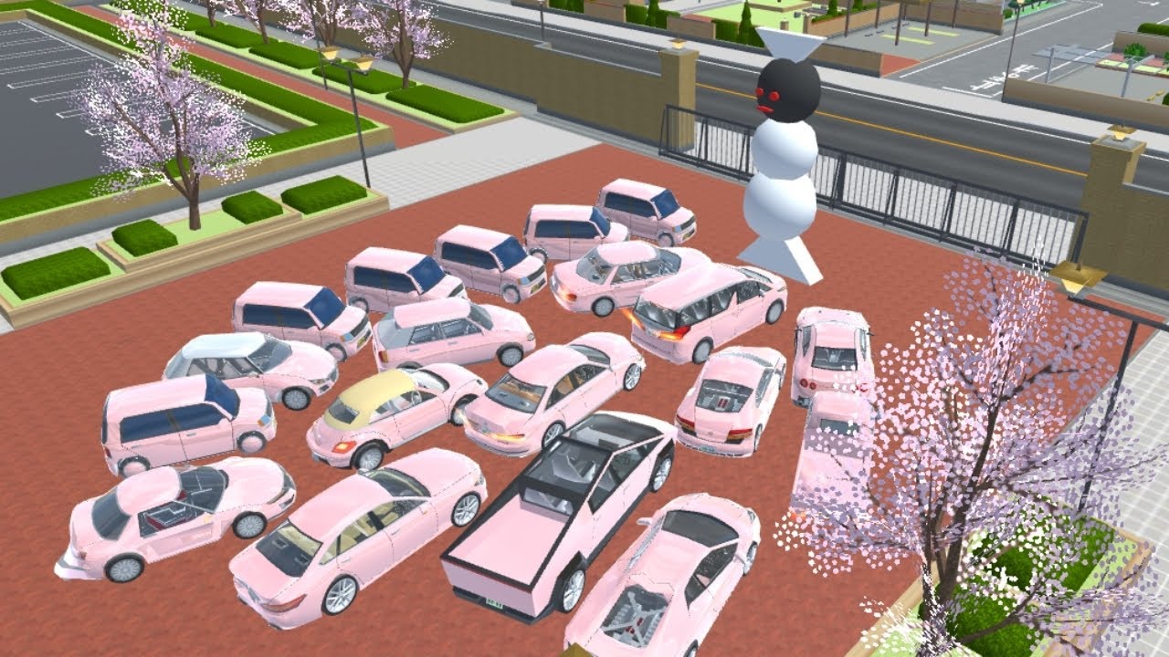 Collect all Cars #109😍😍 | Sakura School Simulator | Sakura Car Game# ...