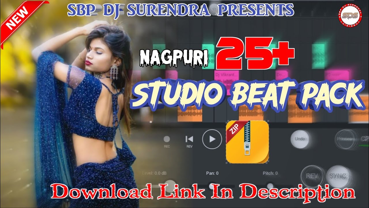 Nagpuri Studio Version Beat Pack Download !! Fl Studio Mobile Tutorial !! SBP DJ SURENDRA - YouTube