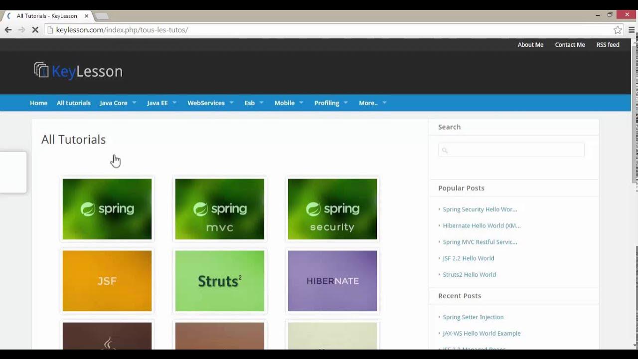 Java Web Programming Tutorials - YouTube