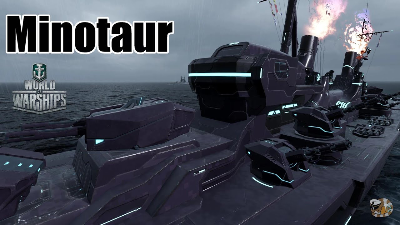 World of Warships: Minotaur, The Cruiser I Love - YouTube