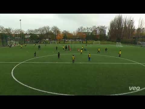 Week 9 | U9 | Ryan FC Green vs Young Ballers FA Blue - YouTube
