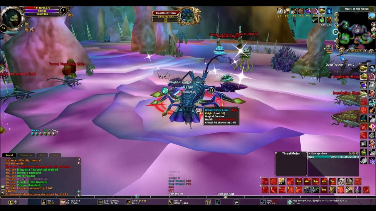 Runes of Magic - Heart of the Ocean SOLO 1-3 - YouTube