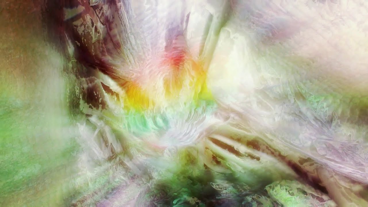 LSD trip simulation in an enchanted woodland - YouTube