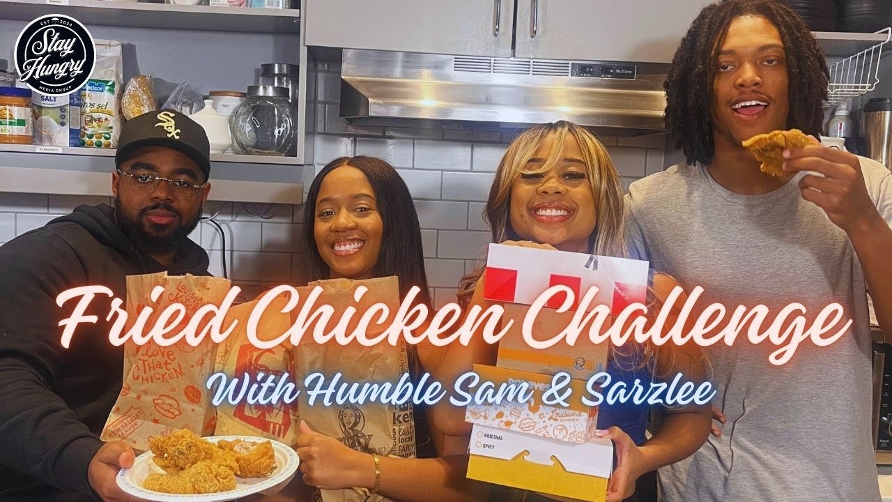 Guess The Fried Chicken Challenge w/Sam & Sara!! | StayHungry Special ...