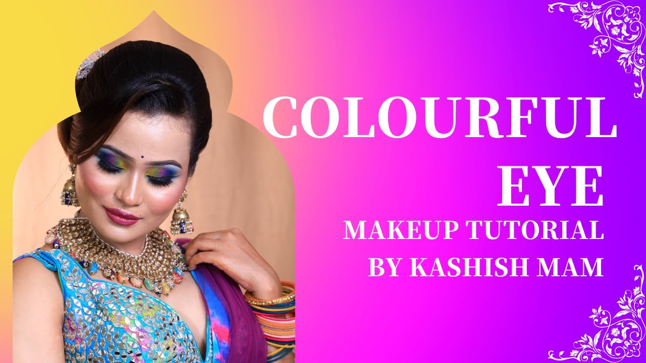 How to do Skin Prep | Quick Easy Colourful Eye Makeup Tutorial @pkmakeupstudio - YouTube