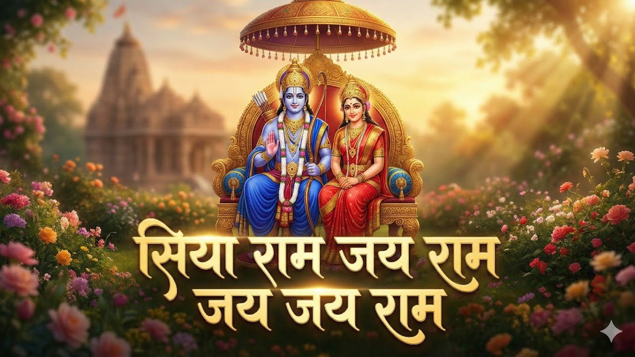 🚩 Siya Ram Jay Ram Jay Jay Ram | सिया राम जय राम जय जय राम | Akhand Ram ...