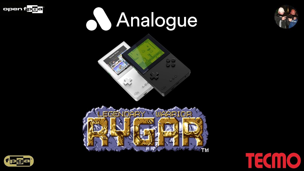 Analogue Pocket Open FPGA Core - Tecmo Beta 1.0 - Rygar - YouTube