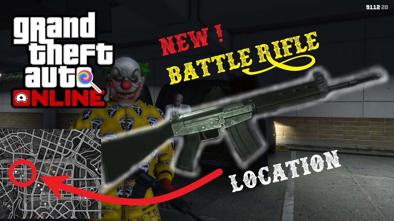 New Battle Rifle in GTA 5 Online Update: Gun Van (Location) Guide 2023 ...