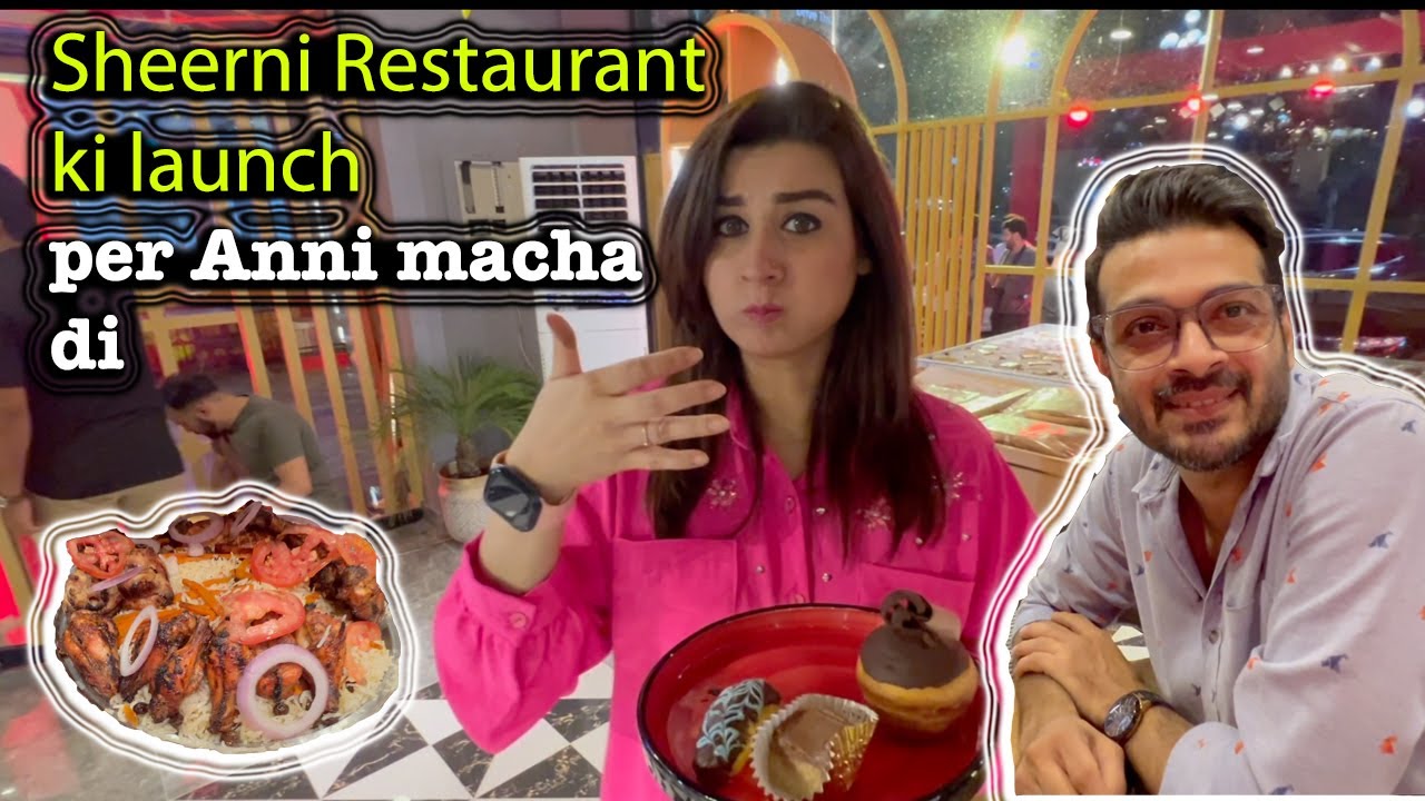 Sheerni Restaurant I Launch I Event I Bahria Town I Rawalpindi - YouTube